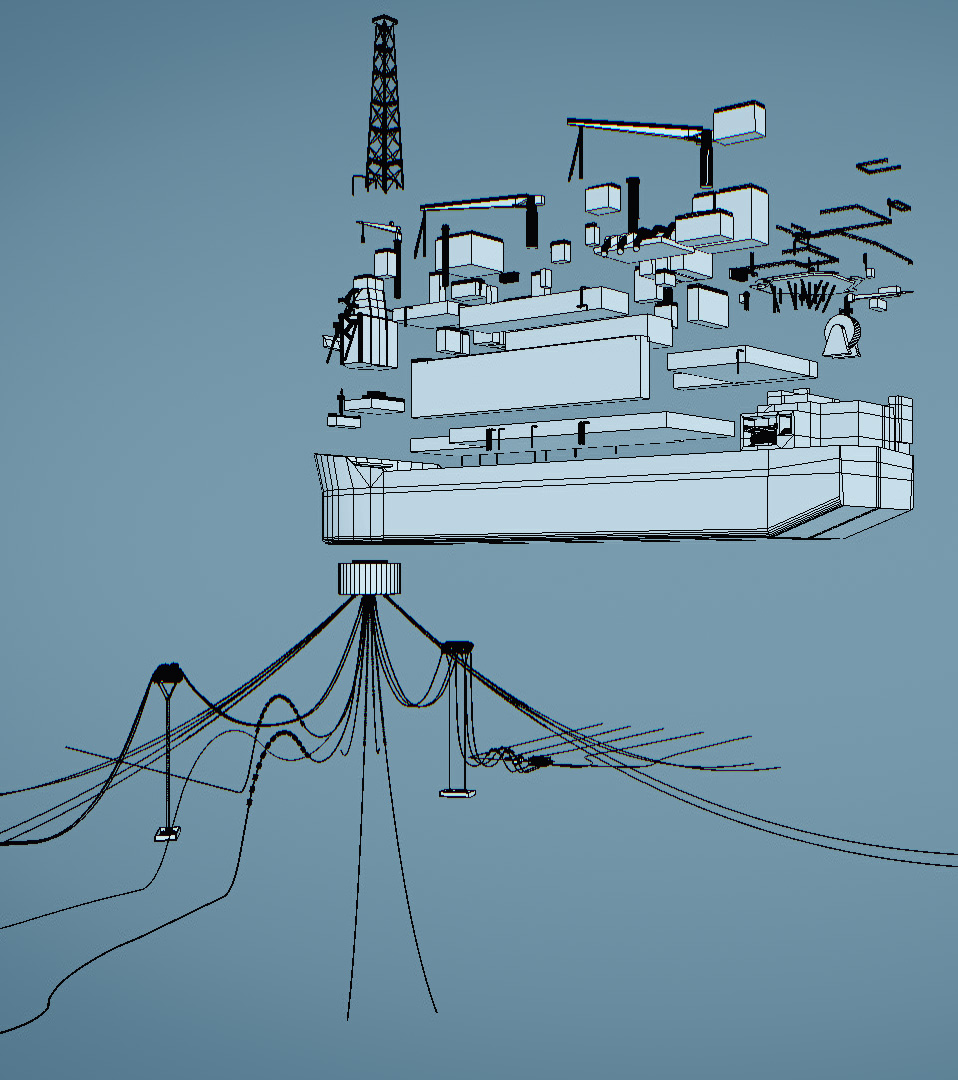 Visualising offshore brownfield developments - Perspective