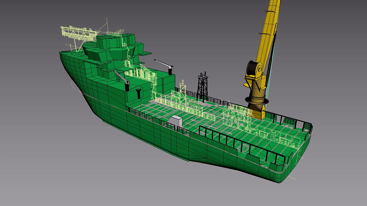 3D modelling a vessel | Perspective